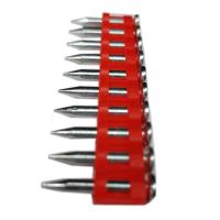 China 6.3mm Flat Head Gas Concrete Nails Plastic Strip Fasteners for Construction Materials for sale
