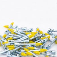 China Smooth Shank ZK1/4 Fasteners for Fastening Ceiling Nail Gun Nails and Eyelet Drive Pins for sale