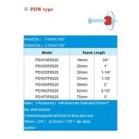 China 19-75MM Silver Power Actuated Drive Pins with 1