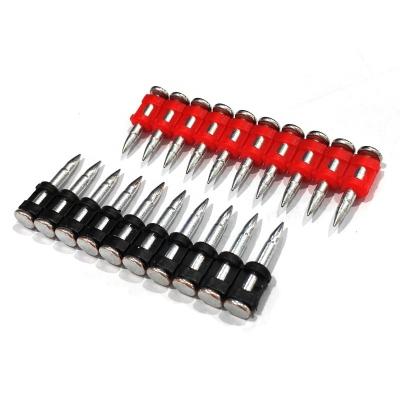 China Mechanical Galvanized Step Shank Bullet Point Forged Concrete Nails with 60 Steel Material for sale