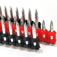 China Mechanical Galvanized Step Shank Bullet Point Forged Concrete Nails with 60 Steel Material for sale