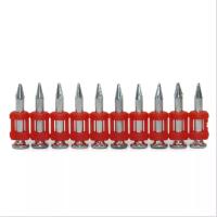 China GB Standard Collated Gas Drive Pins for High Hardness Concrete Nails and Gas Pins Strip for sale