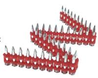 China GB Standard Collated Gas Drive Pins for High Hardness Concrete Nails and Gas Pins Strip for sale