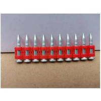 China Gas Concrete Nails for Insulation Plastic Nail Fastening Strength Red Nails for sale