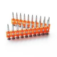 China Electric Galvanized Smooth Shank Steel Nails for Hard Concrete and Metal Best Choice for sale