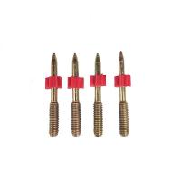 China Threaded Nails High Speed Nail Gun with Black Fluted Shank in Black for sale
