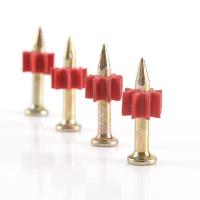 China Flat Head Concrete Steel Nails for High Velocity Fire Nail Guns for sale