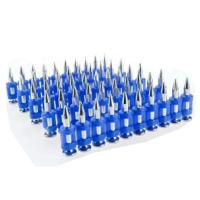 China 6.3mm Head Dia. Strength Gas Pins for Construction Electro Galvanized Coating Applied for sale