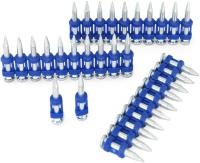 China 6.3mm Flat Head High Quantity Gas Concrete Steel Nails Fasteners 19mm Cut Point Nails for sale