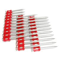 China Gas Actuated Nailer Fastening Pins with Galvanized Hardened Steel Concrete Nails for sale