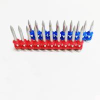 China 6.3mm Head Diameter Galvanized-shining Concrete Nails Strip Gas Nail for Construction for sale