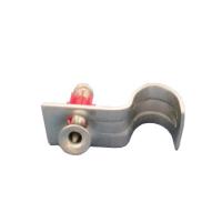 China 7.6mm Head Diameter Pin Clip Nail One Hole Conduit Strap for Secure Attachment to Concrete for sale