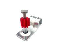 China 7.6mm Head Diameter Pin Clip Nail One Hole Conduit Strap for Secure Attachment to Concrete for sale