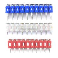 China Smooth Shank Gas Nailer 19mm Concrete Nail Pin with Long Lasting Point for sale