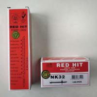 China Smooth Shank ISO Standard Red Hit NK32 Drive Pin with Metal Washer Durable for sale