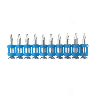 China 15-40mm Concrete Nails for Most Gas Nailers Steel Material and Electro Galvanized for sale