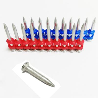 China 19-38mm Electro Galvanized Umbrella Roofing Nails for Professional Gas Nailer for sale