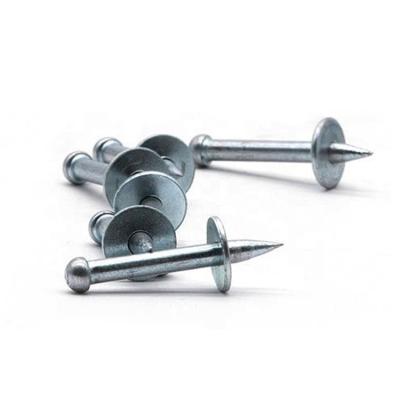 China Electro Galvanized NK Style Shooting Nail 22-62mm Length for Concrete Construction for sale