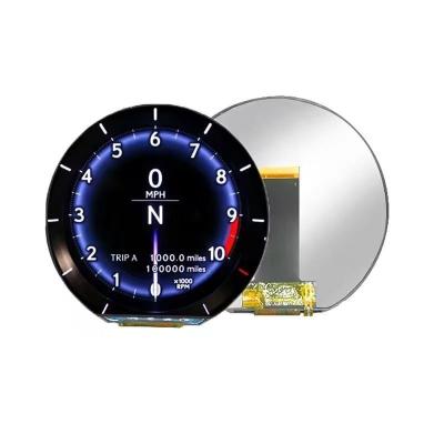 China Round 3.6 Inch 544*506 Resolution TFT LCD Panel LCD Display Module for Electric Bike Ebike Automotive LCD Display for sale