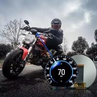 China Round 3.6 Inch 544*506 Resolution TFT LCD Panel LCD Display Module for Electric Bike Ebike Automotive LCD Display for sale