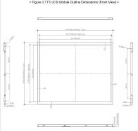 China Kingpins 17 Inch LCD Panel 1280*1024 TFT LCD Display Panel Landscape Portrait TFT Screen Panel for sale