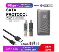 China Portable External SSD Drive SATA 5gbps Ngff And Nvme Interface Customizable for sale