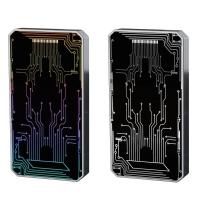 China RGB Lighting Effect M. 2 SSD Mobile SSD Supports SATA and Mvne Protocols5gbps/10gbps Transmission Rate Glass Panel with Seven Colours RGB Light Effect for sale