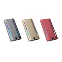 China RGB Lighting Effect M. 2 SSD Mobile SSD Supports SATA and Mvne Protocols5gbps/10gbps Transmission Rate Glass Panel with Seven Colours RGB Light Effect for sale