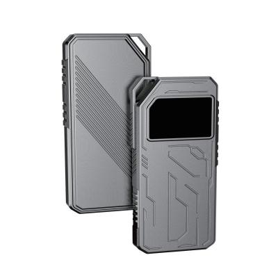 China Custom Front Logo Pervious to Light M. 2 SSD Mobile SSD Pssd Supports SATA and Mvne Protocols5gbps/10gbps Transmission Rate for sale