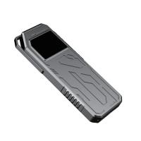 China Custom Front Logo Pervious to Light M. 2 SSD Mobile SSD Pssd Supports SATA and Mvne Protocols5gbps/10gbps Transmission Rate for sale