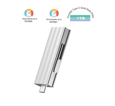 China OEM Portable Type-C Solid State Disks Sk USB 3.2 Flash Drive Provides a Read Speed of up to 550MB/S and a Write Speed of 520MB/S 1tb for sale