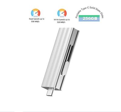 China Infinites Portable Type-C Solid State Disks Sk USB 3.2 Flash Drive Provides a Read Speed of up to 550MB/S and a Write Speed of 520MB/S 256GB for sale