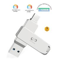 China Infinites Dual Interface USB Drive USB C+USB3.2 Equipped with USB C/Type-C Interface and USB a/USB 3.2 High-Speed Interfac 64GB for sale