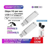 China Efficient 2tb Usb C Flash Drive Read Speed Of Up To 550MB/S And A Write Speed Of 520MB/S for sale