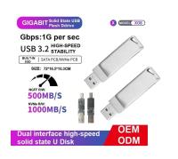 China Efficient 2tb Usb C Flash Drive Read Speed Of Up To 550MB/S And A Write Speed Of 520MB/S for sale