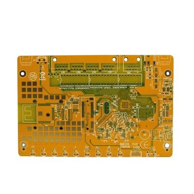 China 4 Layer Precision Router PCB Board Customized Processing Sample 0.8mm Thick for sale