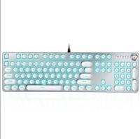 China Retro Punk Mechanical RGB Gaming Keyboard Cool 36 Dazzling Lighting Effects for sale