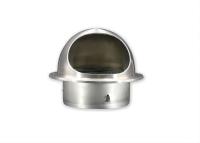 China 340 Stainless Steel Ventilation System External Wall Air Vent Cap Louver 100mm to 250mm for sale