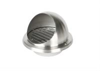 China 340 Stainless Steel Ventilation System External Wall Air Vent Cap Louver 100mm to 250mm for sale