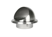 China 340 Stainless Steel Ventilation System External Wall Air Vent Cap Louver 100mm to 250mm for sale
