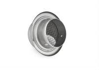 China 340 Stainless Steel Ventilation System External Wall Air Vent Cap Louver 100mm to 250mm for sale