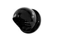 China 100mm Black Spherical outdoor grills for air intake or exhaust through the facade air vents louvers stainless steel for sale