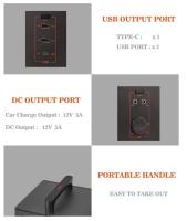 China Emergency Solar 700W 600w Portable Power Station Docking Charging For Camping for sale