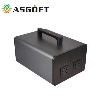 China 700W Portable Power Station Solar Generator DC To AC 220V For Home Emergency Power Supply for sale