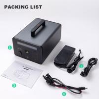 China Quick Charge Lithium Solar Power Station Lifepo4 Battery Generator 220v 700w for Home for sale