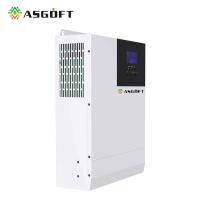 China ASGOFT DC AC 3 Phase Solar Inverter Off Grid System 5000w 220V for sale