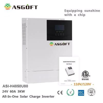 China 3Kw 4Kw 5Kw 6Kw Single Phase On Off Grid MPPT Solar Inverter 220V ODM for sale