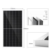 China 500W 182x182mm Solar Photovoltaic Monocrystalline PV Panels Cell 132pcs for sale