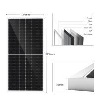 China Roof Mounting Solar Monocrystalline PV Panels 540 Watt 600w 550 Wp for sale