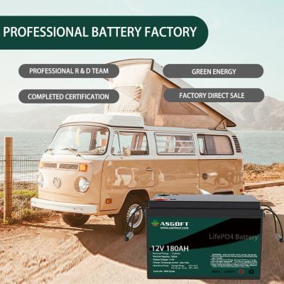China Rechargeable 180ah Lifepo4 12V Lithium Battery Pack Deep Cycle ODM for sale